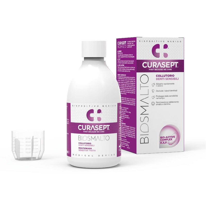 Curasept Biosmalto szájvíz érzékeny fogakra 300 ml - Szájpat
